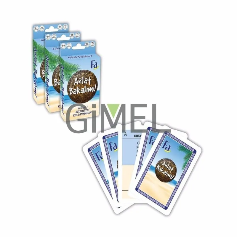 Mini ‘’Tell me’’ Card Game GML-C1636 | Gimel