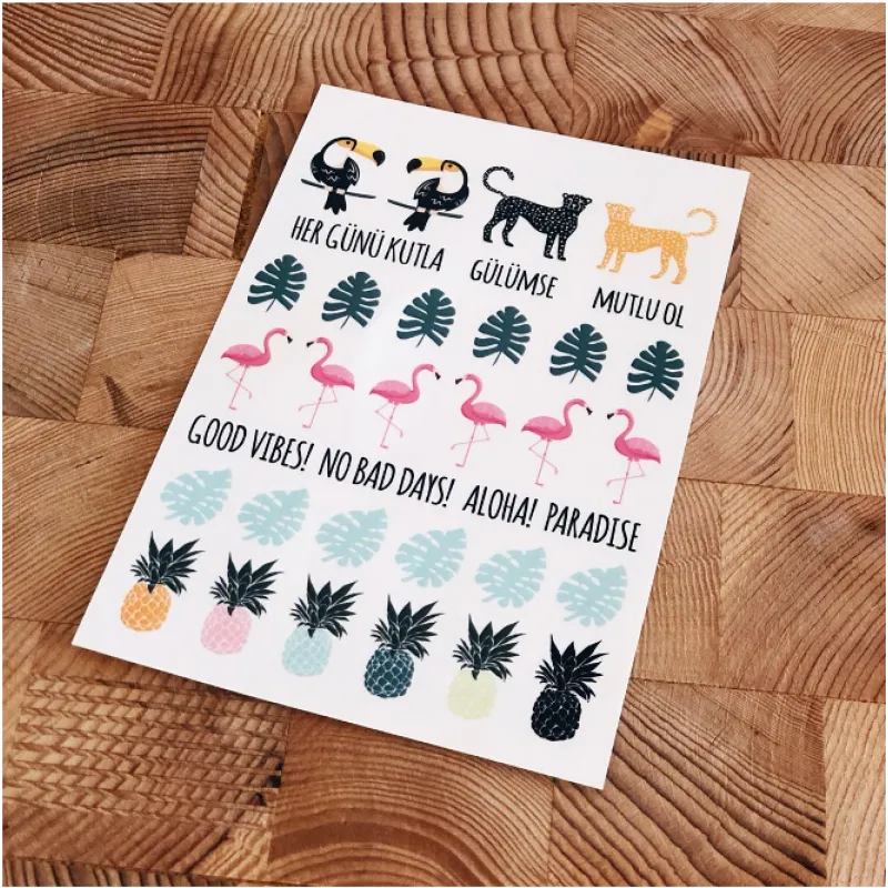 Sticker Seti GML-C0505 | Gimel